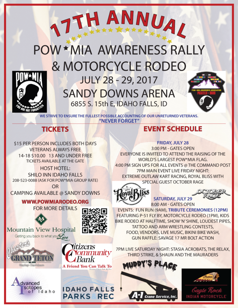 Awareness Rally – POW*MIA Rodeo